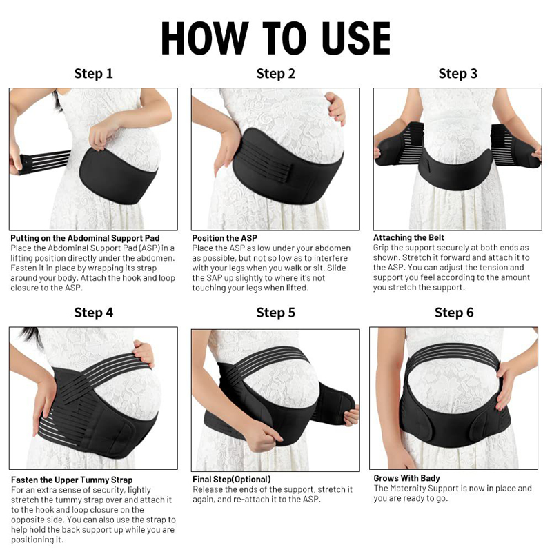 Pregnancy Support Belt Relieve Back Pelvic Hip Pain - Welcome to OhiMED